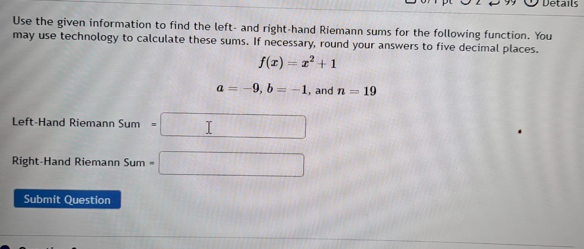 Solved Use the given information to find the left- and | Chegg.com