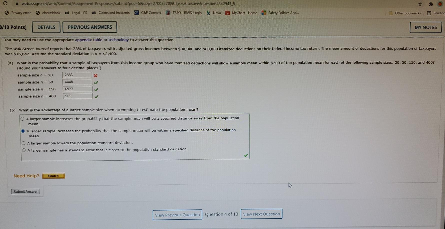 Solved с webassign.net/web/Student | Chegg.com