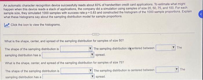 An automatic character recognition device | Chegg.com