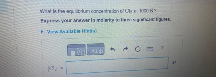 Solved If a reaction mixture initially contains a CO | Chegg.com