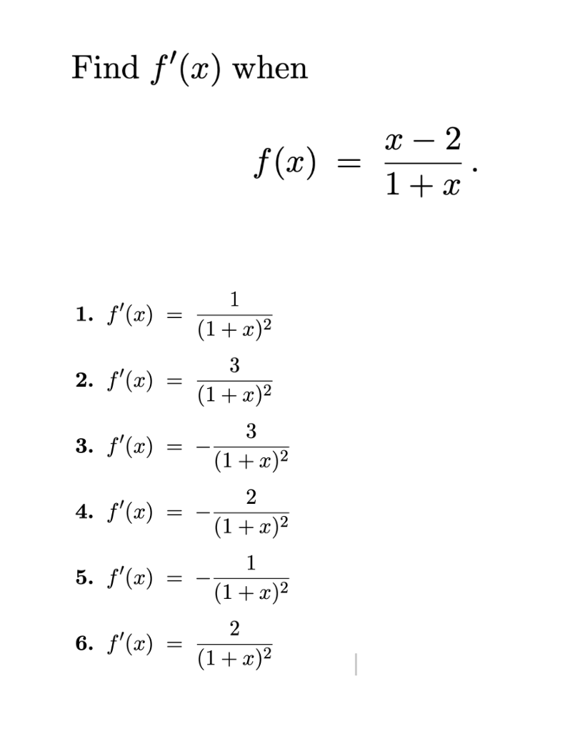 Solved Find f'(x) | Chegg.com Solved Find f'(x) | Chegg.com