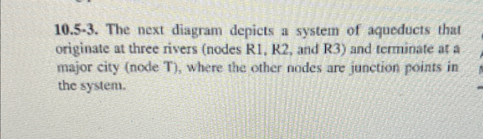 Solved 10.5-3. ﻿The next diagram depicts a system of | Chegg.com