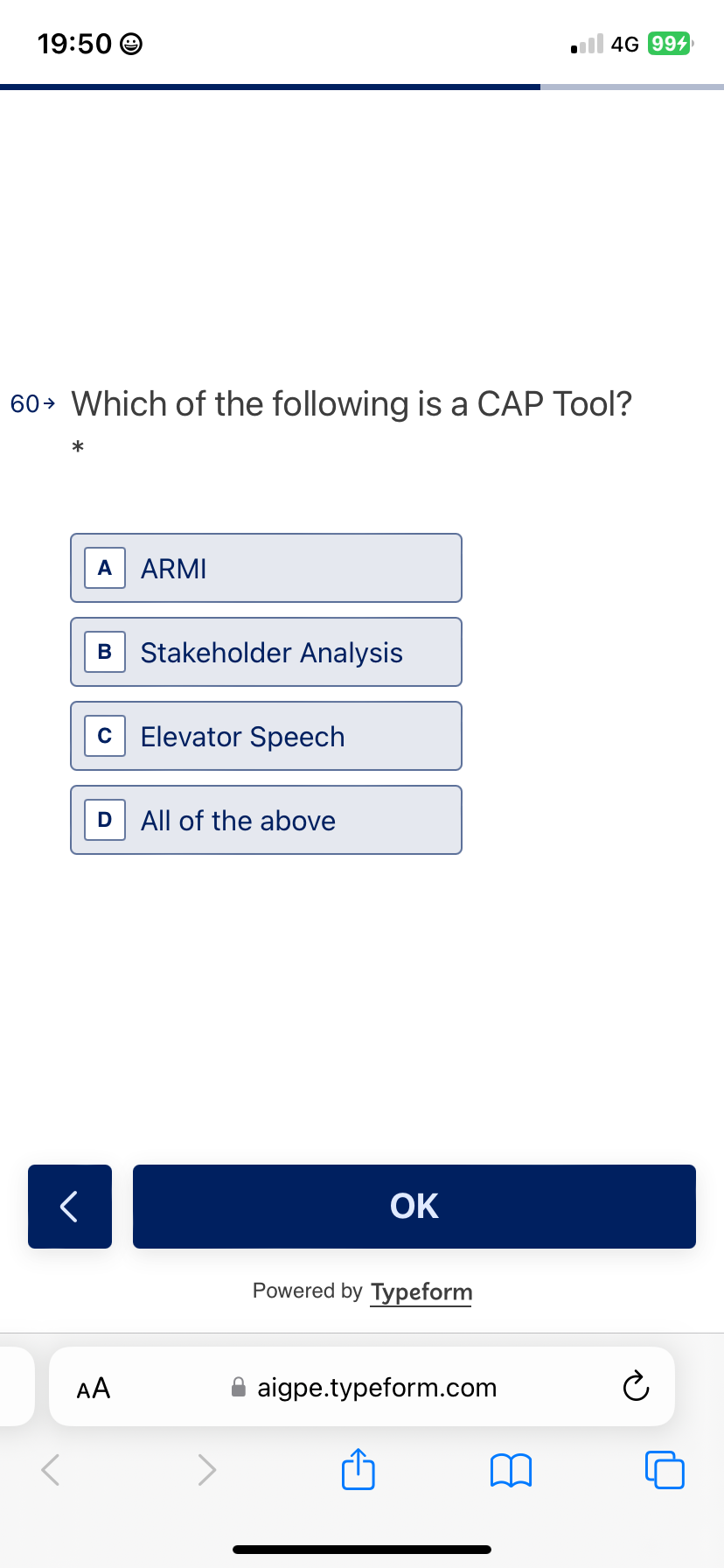 Solved 60→ ﻿Which of the following is a CAP | Chegg.com