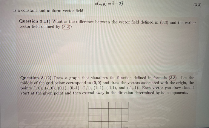 Solved 3(x,y) = i - 29 (3.3) is a constant and uniform | Chegg.com