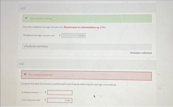 Solved Calculate weighted-average cost per unit. (Round | Chegg.com