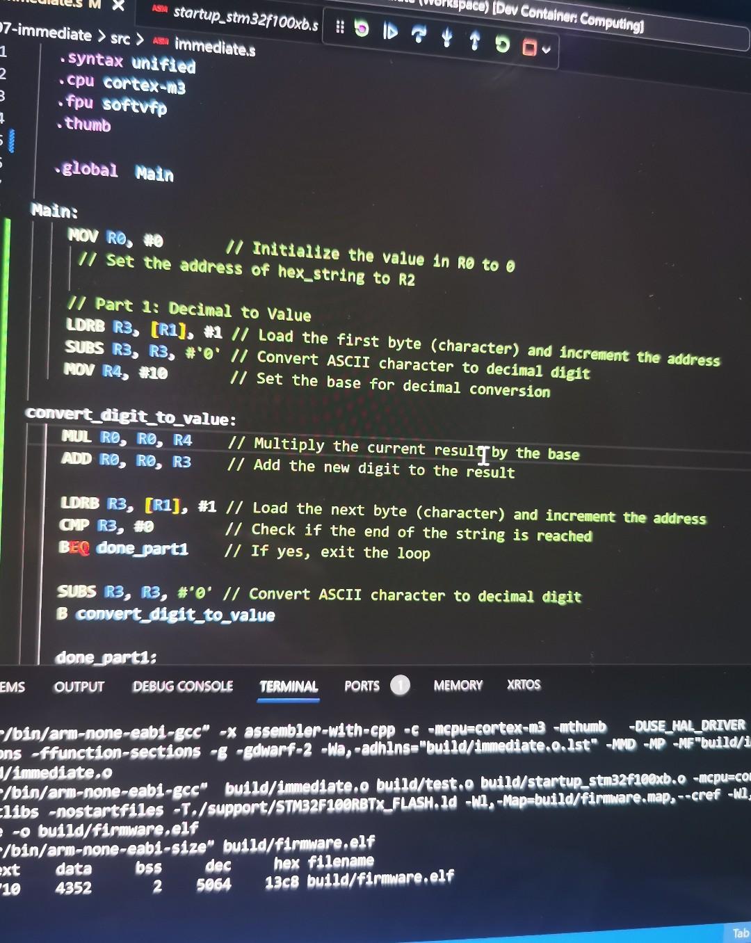 Solved Syntax Untfied Cpu Cortex Ins Fpu Softrpip 6086
