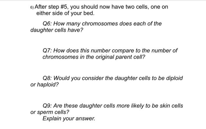 ACTIVITY #1: CELL DIVISION SIMULATION Introduction | Chegg.com
