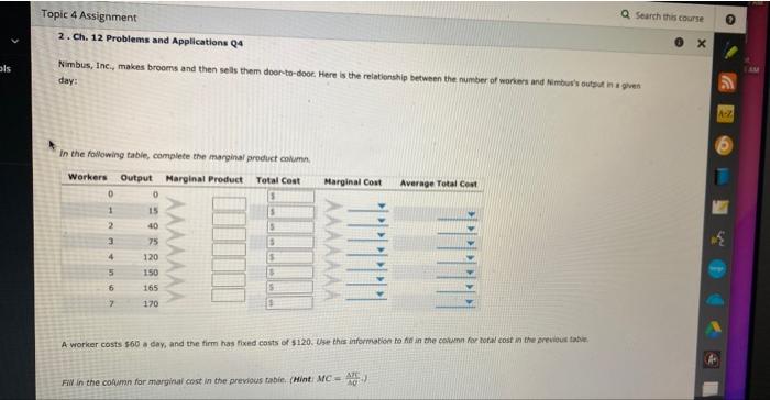 Solved 2. Ch. 12 Problems and Applications Q4. Nimbus, Inc., | Chegg.com
