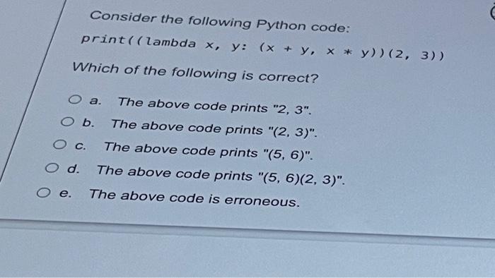 Solved Consider the following Python code: class A: def | Chegg.com
