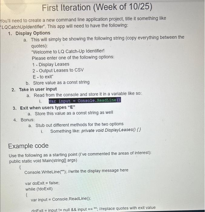 Solved Please code it in C# and put the code in an IDE. Also | Chegg.com
