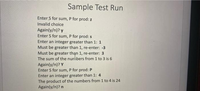 Solved - Carefully read the entire Program Specification | Chegg.com