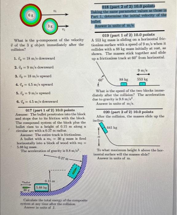 Solved only need answer to number 18answer to 17 is 8.6877 | Chegg.com