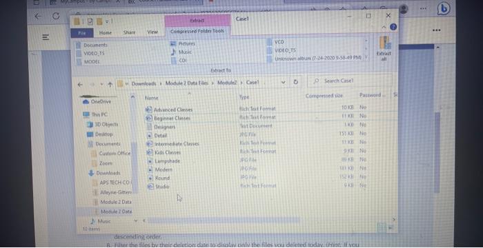 Solved how to make a folder within this folder (case1)? | Chegg.com