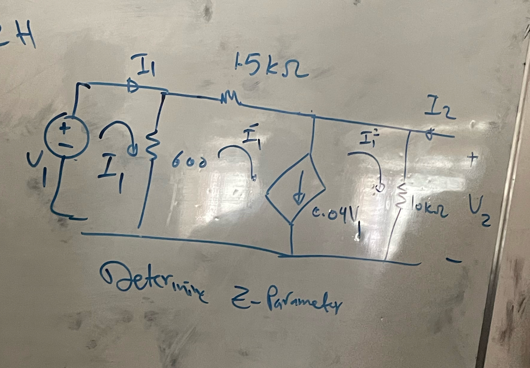 Solved Calculate z11,z12,z21,z22 ﻿in circuit below | Chegg.com