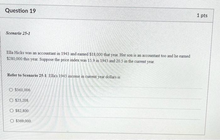 Solved Ella Hicks was an accountant in 1943 and eamed | Chegg.com