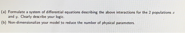 Solved This is from course: non-linear system and modeling. | Chegg.com