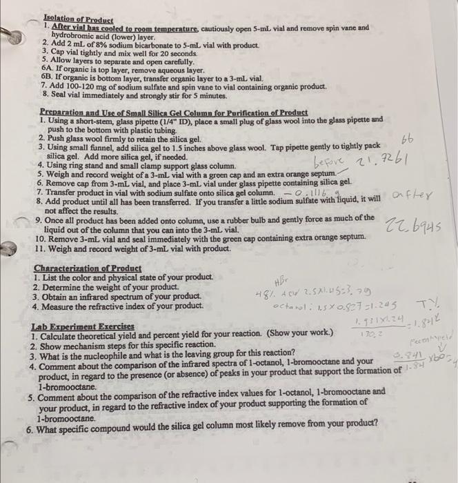 Lab Experiment Exercises 1. Calculate theoretical | Chegg.com