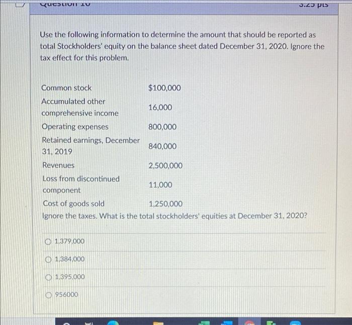 Solved QUESTIUITIV 3.23 pes Use the following information to | Chegg.com
