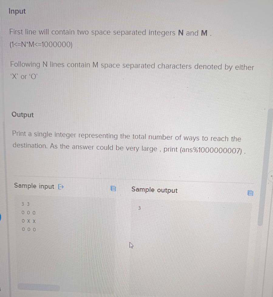 Solved ГicTacToe Maze You are given a maze of N rows and M | Chegg.com