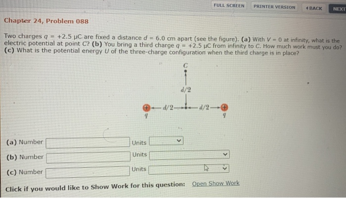 Solved FULL SCREEN PRINTER VERSION 4 BACK NEXT Chapter 24, | Chegg.com