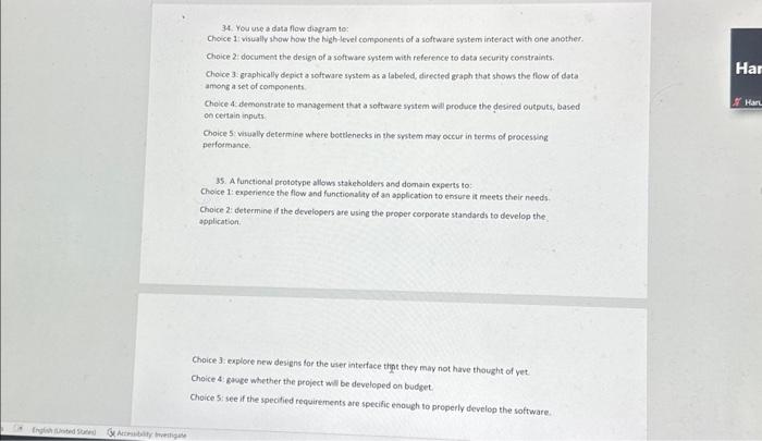 Solved 31. A structured walkthrough provides the | Chegg.com