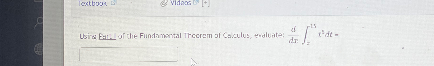 Solved Using Part I of the Fundamental Theorem of Calculus, | Chegg.com