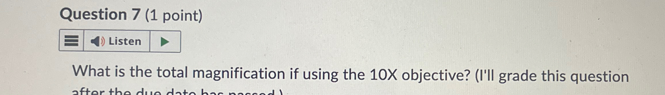 Solved Question 7 (1 point)ListenWhat is the total | Chegg.com Solved Question 7 (1 point)ListenWhat is the total | Chegg.com