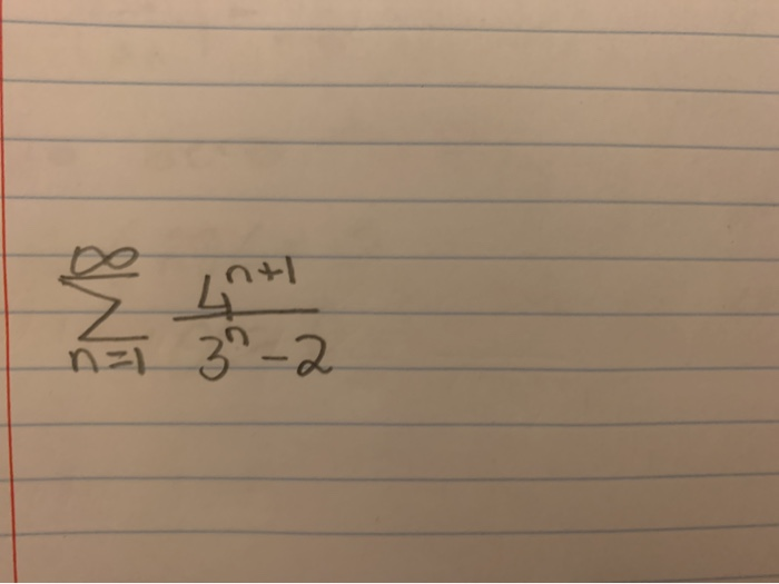 Solved Determine comergence or divergence of the Sovies | Chegg.com