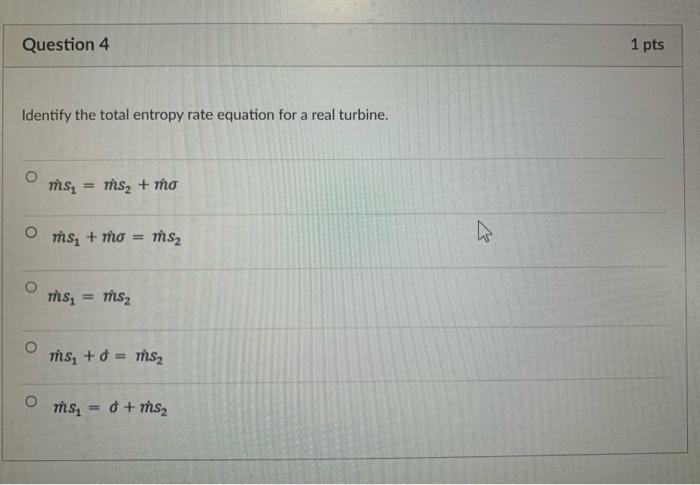 Solved Identify the total entropy rate equation for a real | Chegg.com