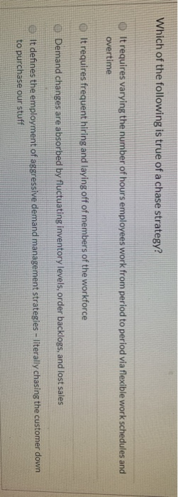Solved In conducting aggregate operations planning, there | Chegg.com