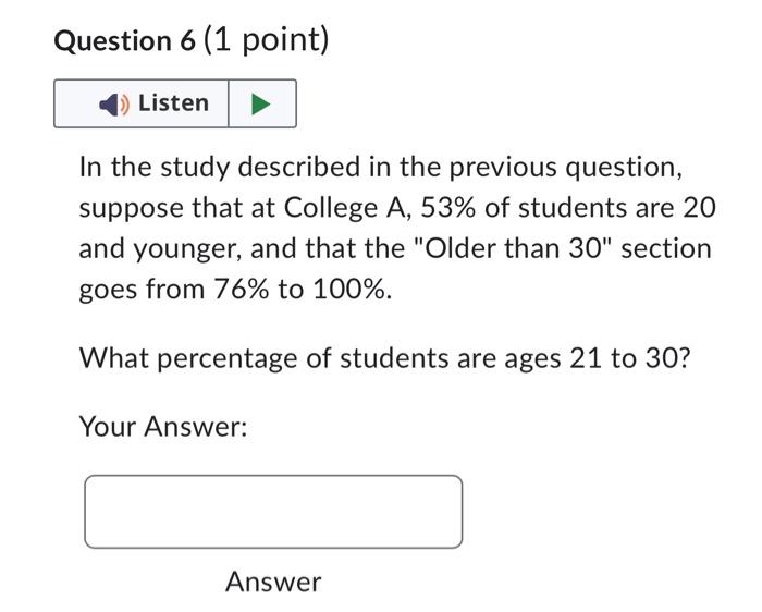 In the study described in the previous question, | Chegg.com