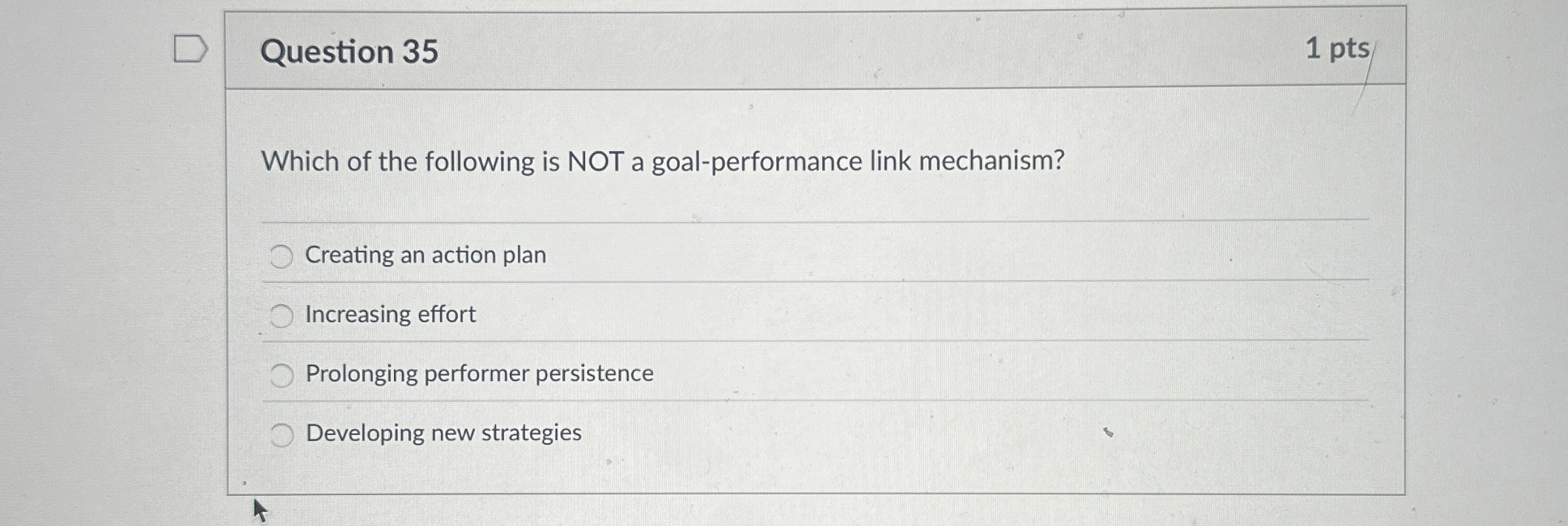 Solved Question 351 ﻿ptsWhich of the following is NOT a | Chegg.com