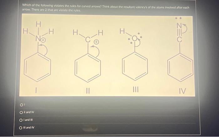 Solved Which of the following volates the rules for cuned | Chegg.com