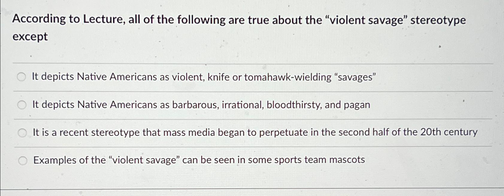 Solved According to Lecture, all of the following are true | Chegg.com