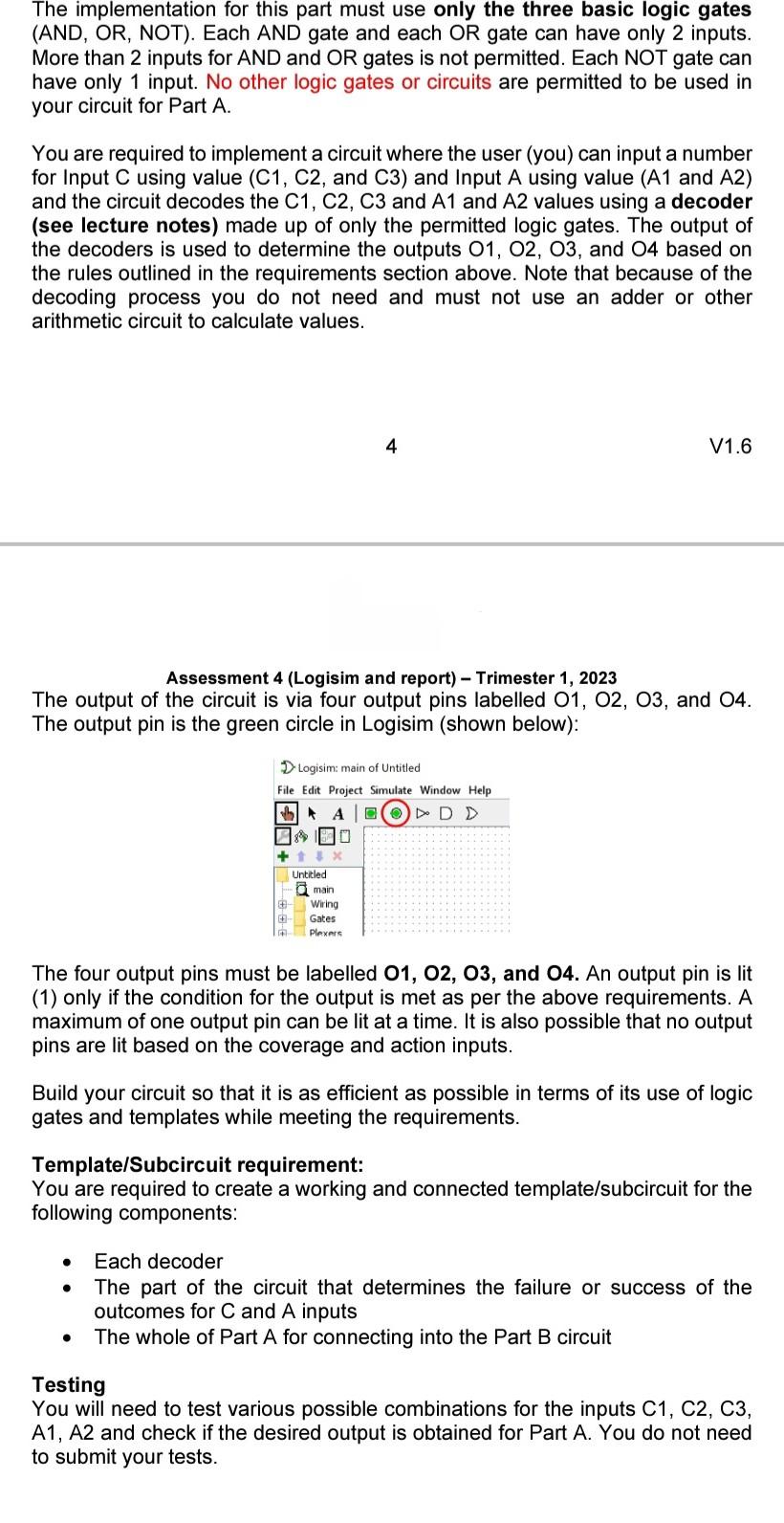 Solved The implementation for this part must use only the | Chegg.com