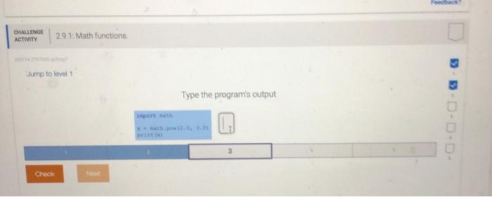 Solved Type the programs output | Chegg.com