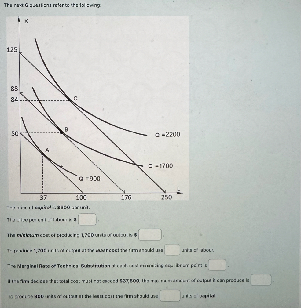 Solved A Firm's total fixed cost is $190. ﻿If total cost is | Chegg.com