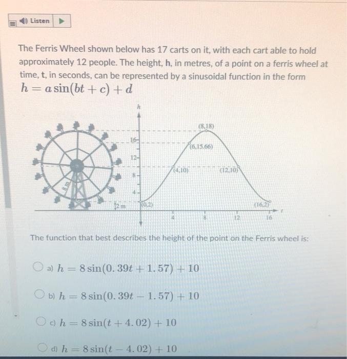 Solved The expression 1−2sinθ1 is undefined when the values | Chegg.com
