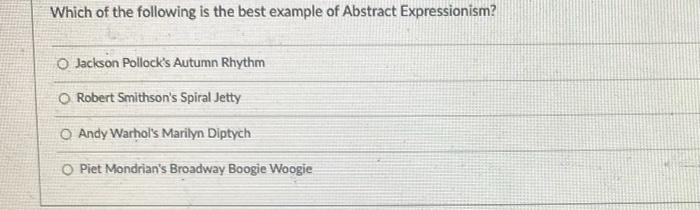 Which of the following is the best example of | Chegg.com