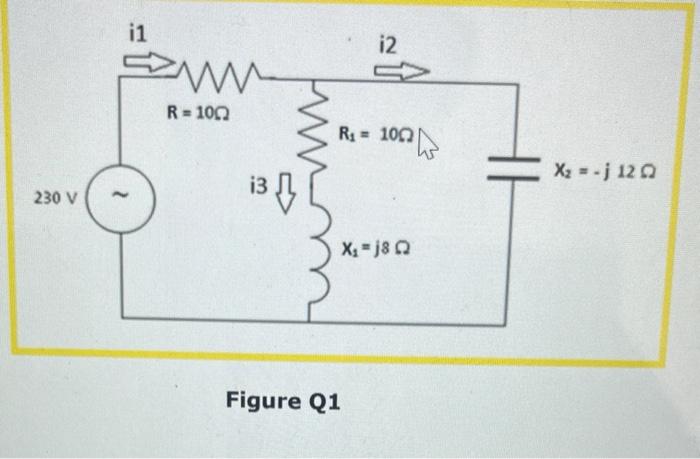 Solved A coil of resistance (R1)10Ω and inductive reactance | Chegg.com