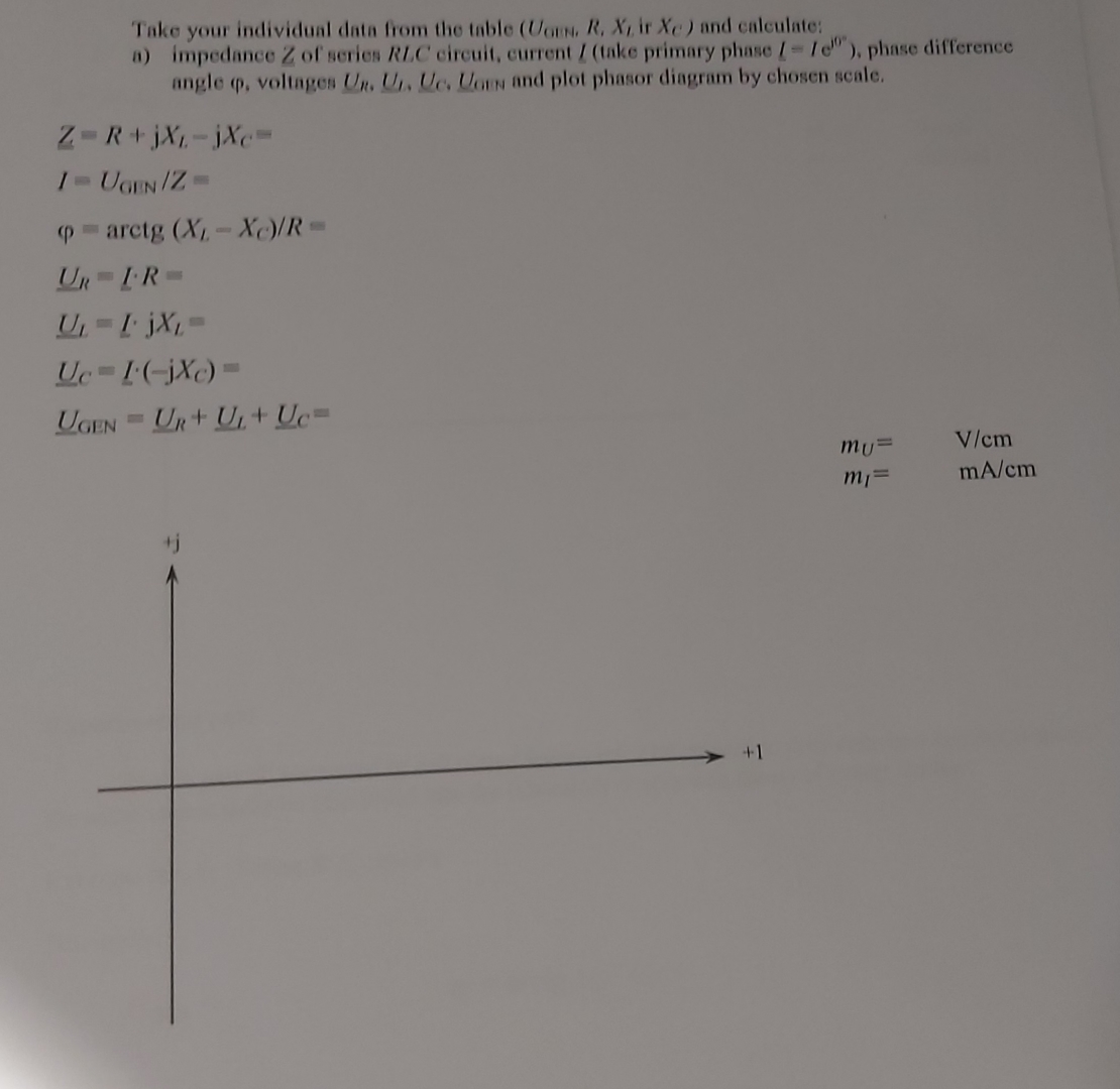 Take your individual data from the table ( UGH,R,x1 | Chegg.com