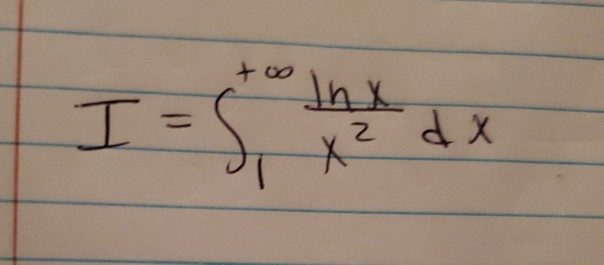 Solved + Inx I 2 dx X | Chegg.com