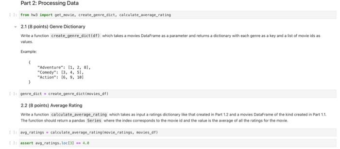 Solved Make sure you implement your functions in hu3.py. Do | Chegg.com