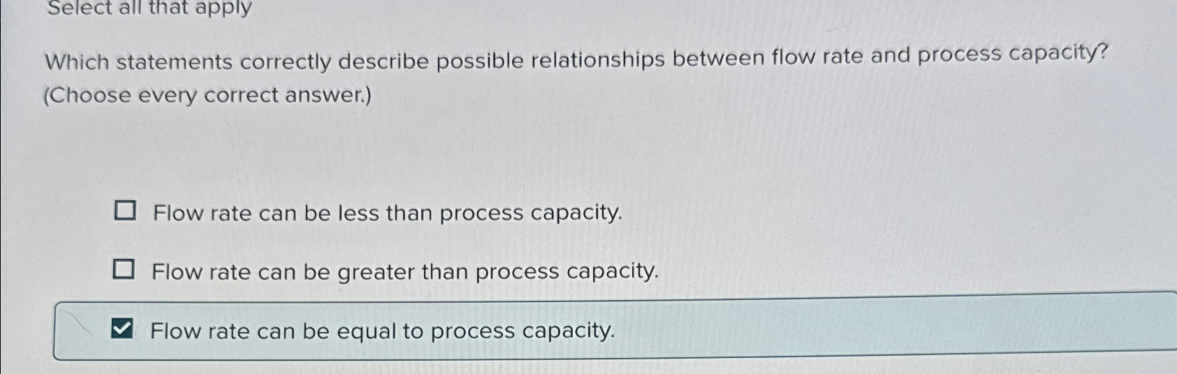 Solved Select all that applyWhich statements correctly | Chegg.com