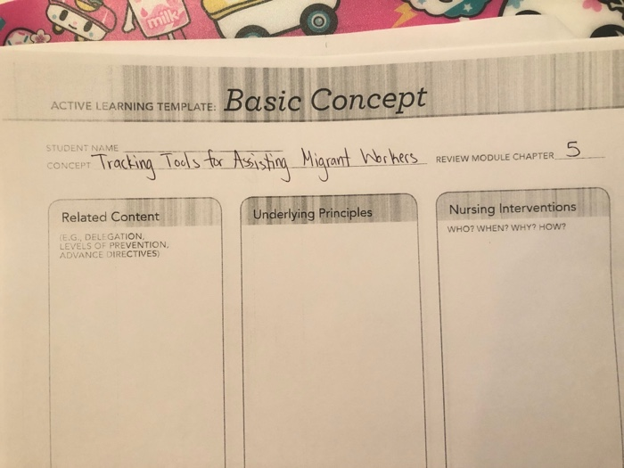 Active Learning Template: Basic Concept: Tracking | Chegg.com