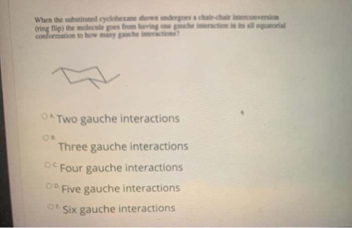 Solved When the substituted cyclobe shown dergeschichtversic | Chegg.com