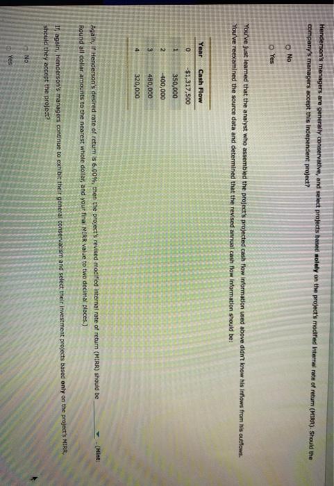 Solved 10. Cashflow patterns and the modified rate of return | Chegg.com