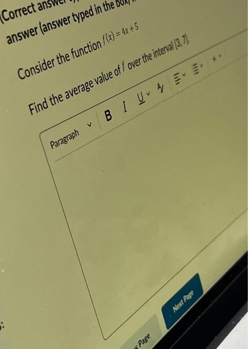 Solved eer typeed in the evorl- Consider the function | Chegg.com