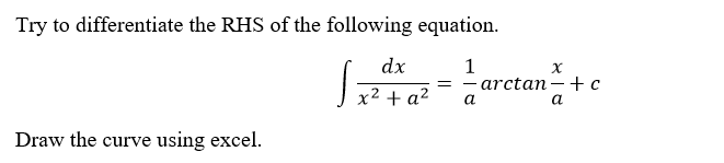 Solved Try to differentiate the RHS of the following | Chegg.com