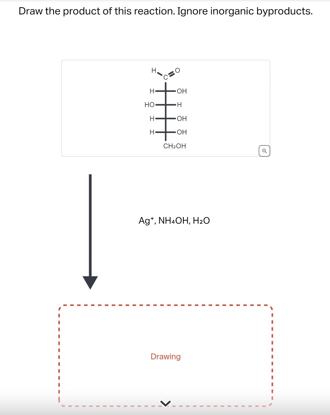 Solved Draw the product of this reaction. Ignore inorganic | Chegg.com